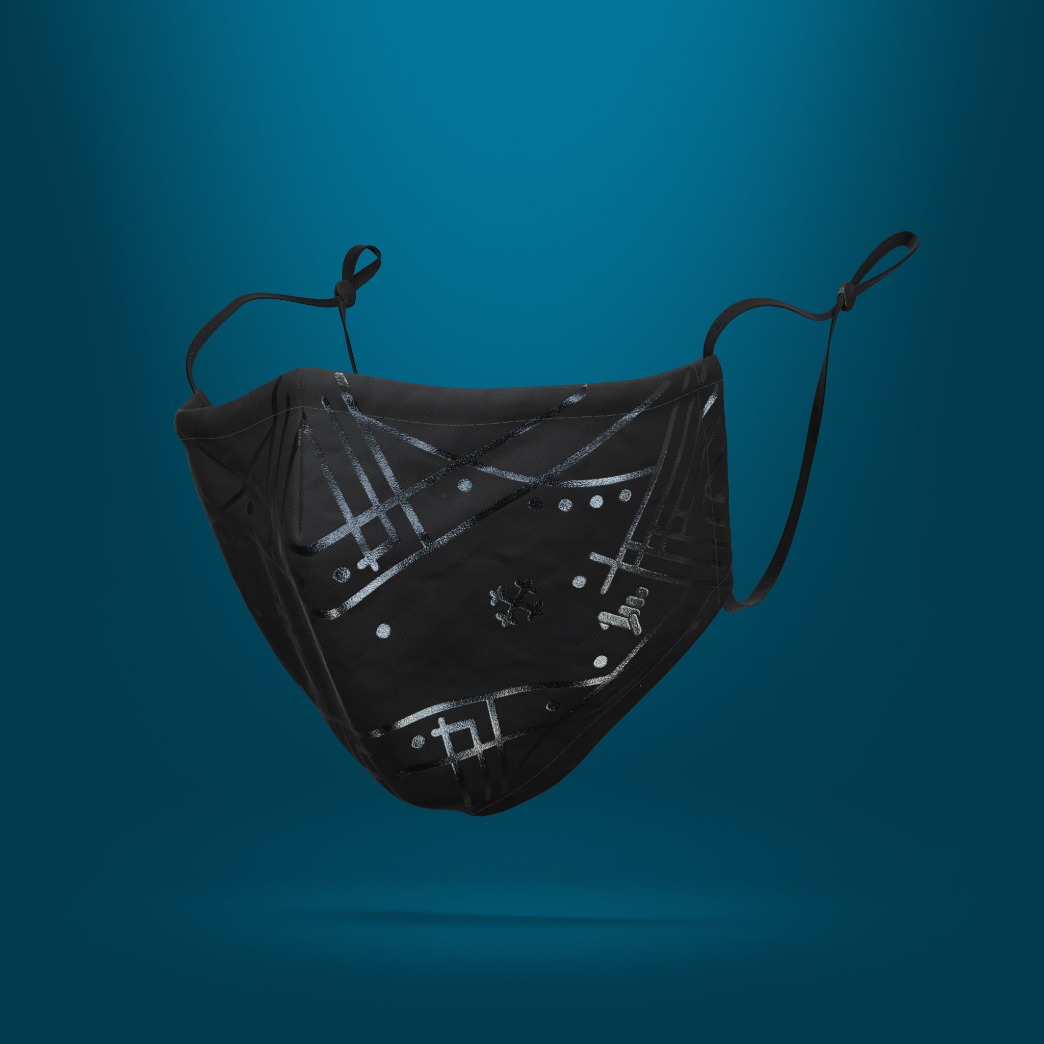 Reusable Face Mask 100% Cotton - Tuareg Shine by 1ForAll Shop – 1 FOR ALL